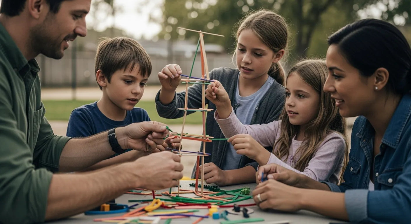 Tallest Tree STEM Challenge: Building Big Ideas & Family Fun | I'm the ...