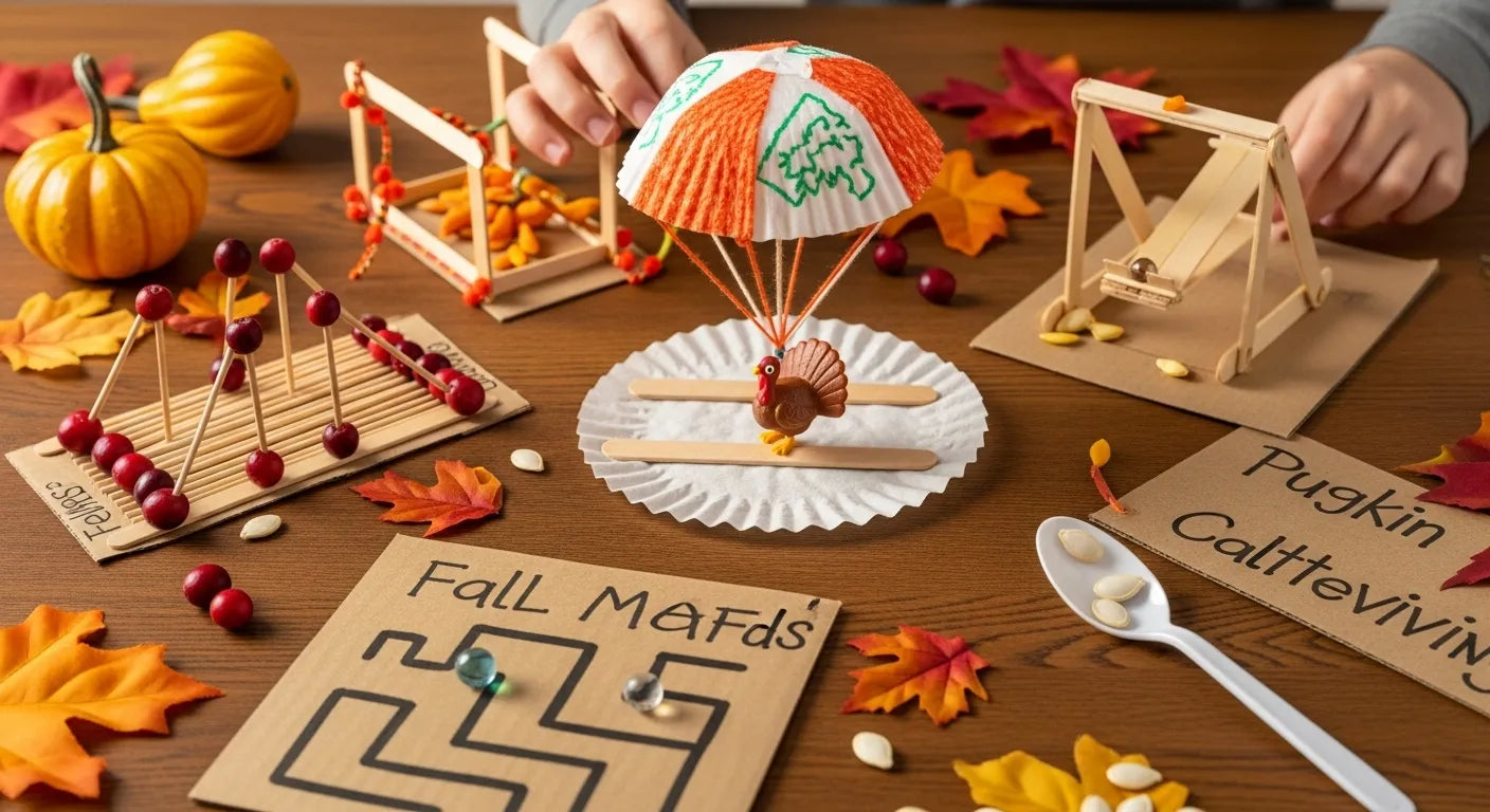 Thanksgiving STEM Challenges for Kids | I'm the Chef Too