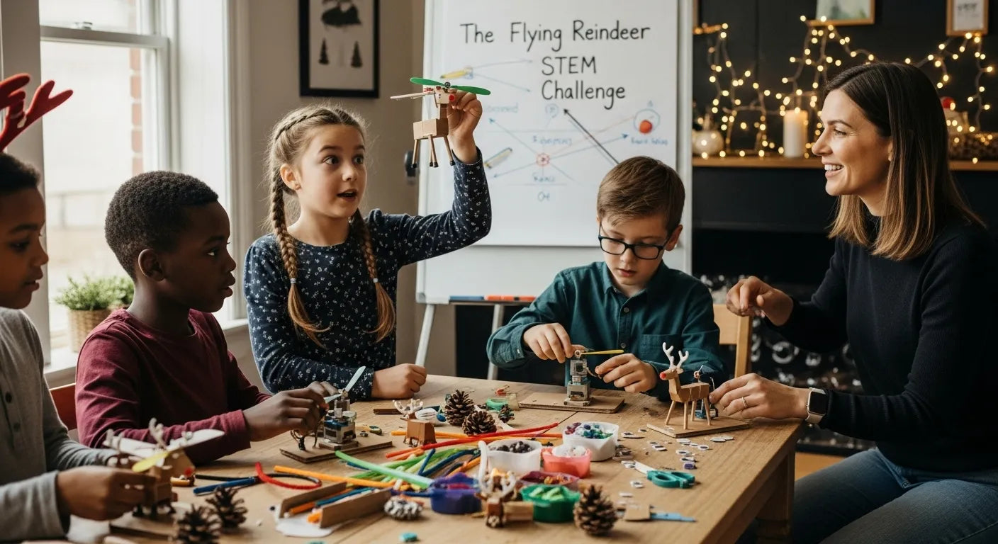 The Flying Reindeer STEM Challenge: Ignite Holiday Wonder | I'm the ...