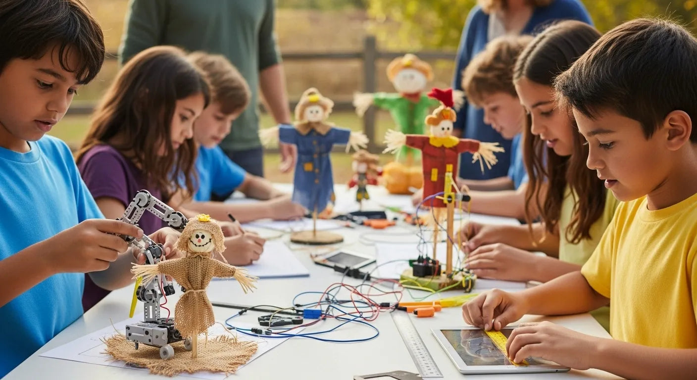 The Scarecrow STEM Challenge: Harvest Fun & Learning | I'm the Chef Too