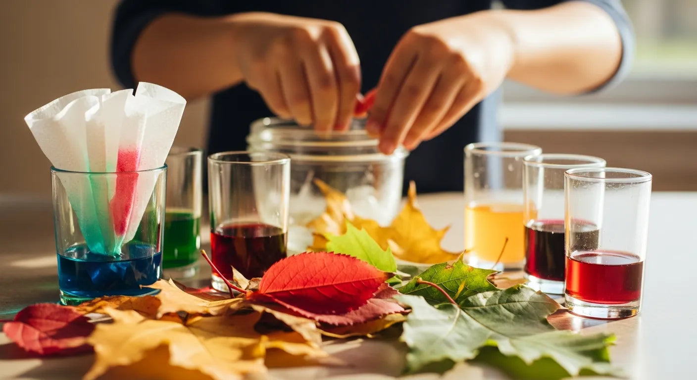 Unveiling Nature's Palette: A Magical Leaf Chromatography Experiment ...