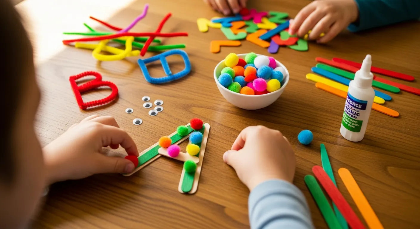 ABC Crafts for Kids: Learning Letters Through Play | I'm the Chef Too
