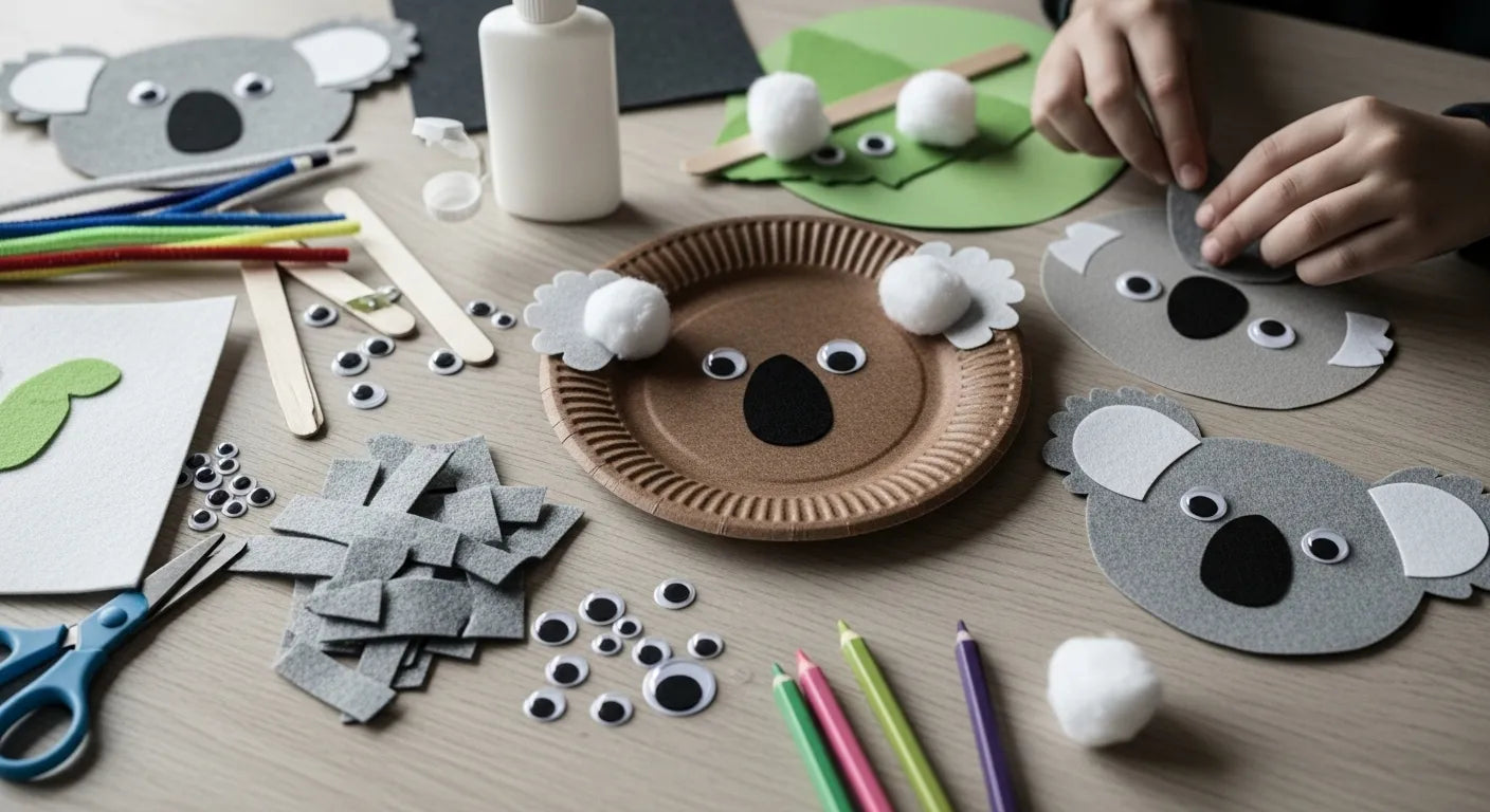 Adorable Koala Crafts for Kids: Fun & Educational Projects | I'm the ...