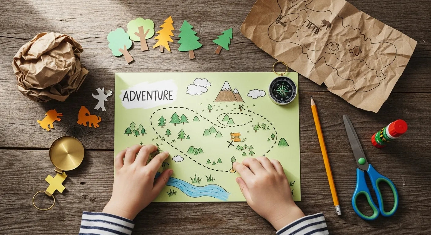 Adventure Awaits: Engaging Map Craft for Kids | I'm the Chef Too