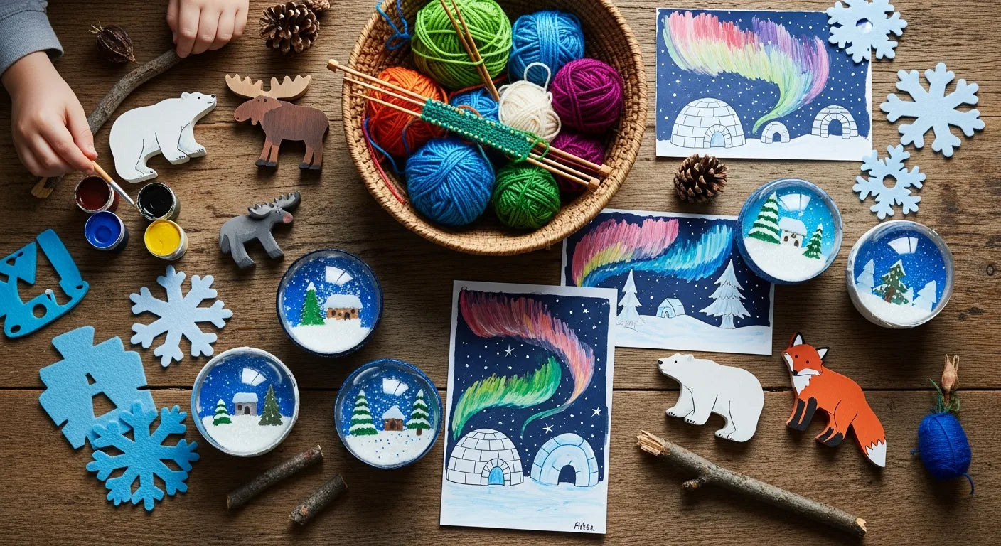 Alaska Crafts for Kids: Arctic Adventures at Home | I'm the Chef Too