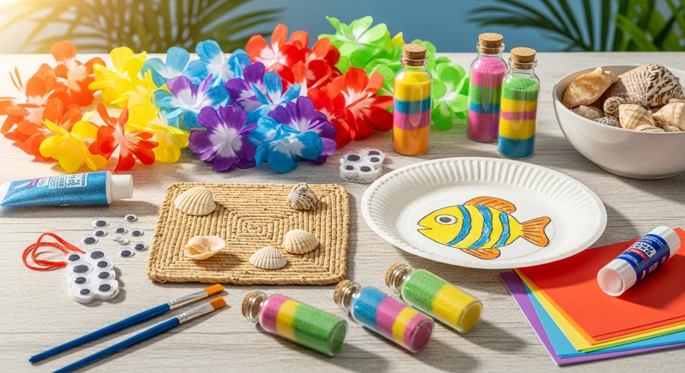 Aloha Adventures: Fun Hawaiian Crafts for Kids | I'm the Chef Too