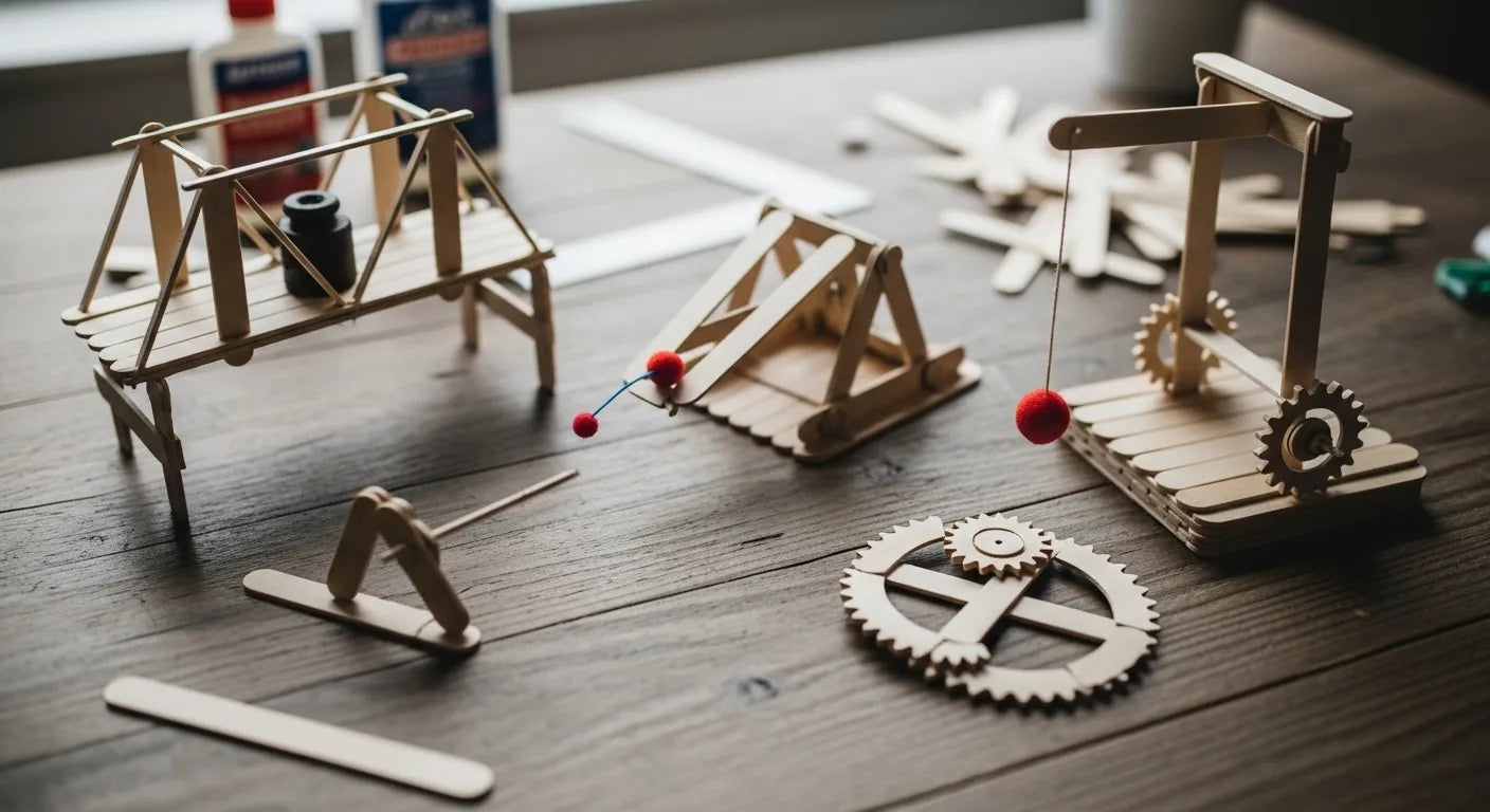 Amazing Popsicle Stick STEM Projects | I'm the Chef Too