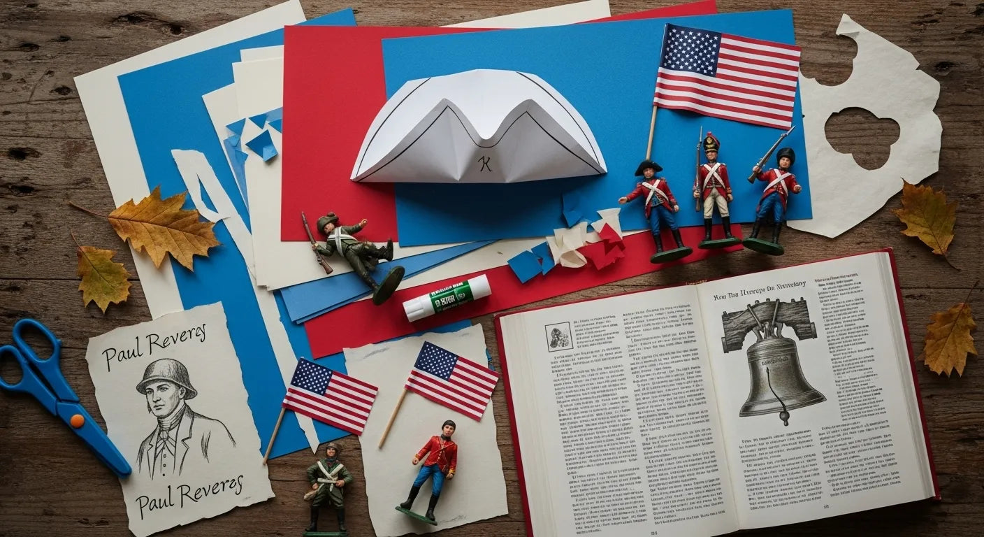 American Revolution Crafts for Kids: History Comes Alive | I'm the Chef Too