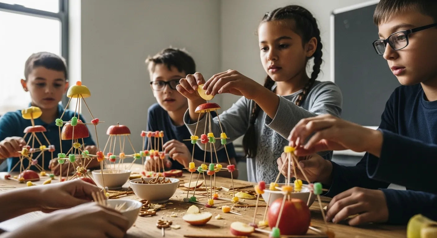 Apple Tower STEM Challenge: Building Sweet Structures | I'm the Chef Too