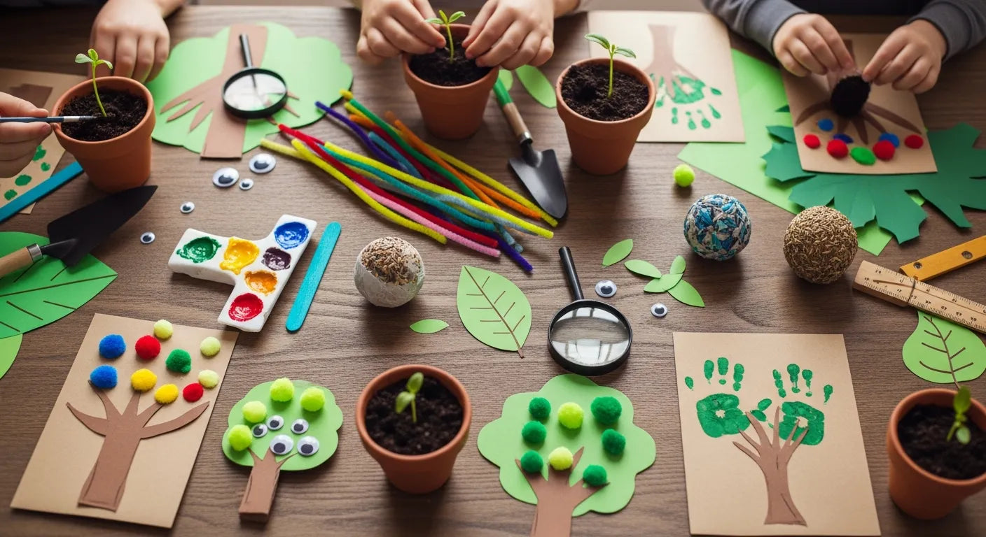 Arbor Day Crafts for Kids: Grow Creativity & STEM Fun | I'm the Chef Too