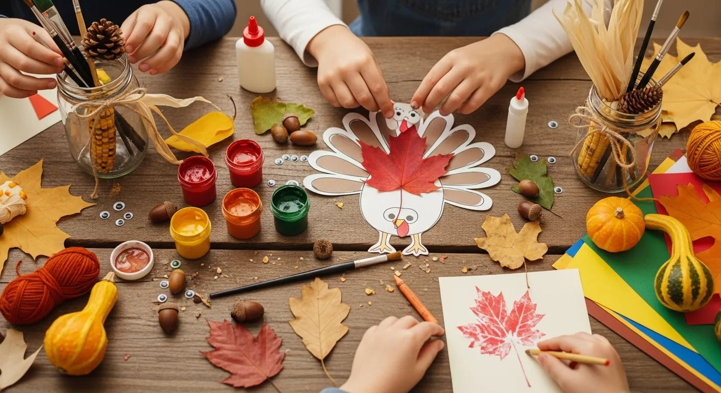 Autumn Adventures: Engaging Fall Themed Crafts for Kids | I'm the Chef Too