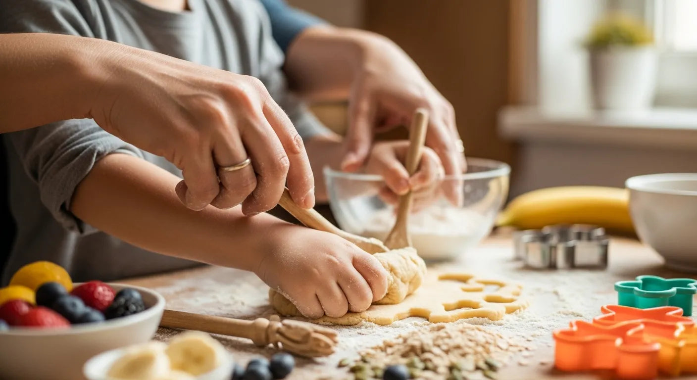 Baking Healthy Kids' Snacks: Fun, Fuel & Learning | I'm the Chef Too