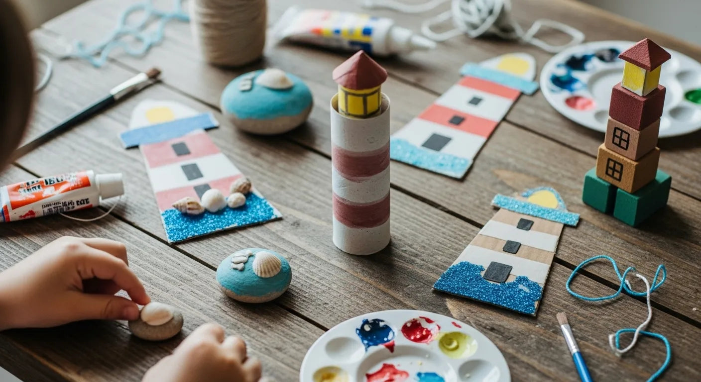 Beacon of Creativity: Lighthouse Crafts for Kids | I'm the Chef Too