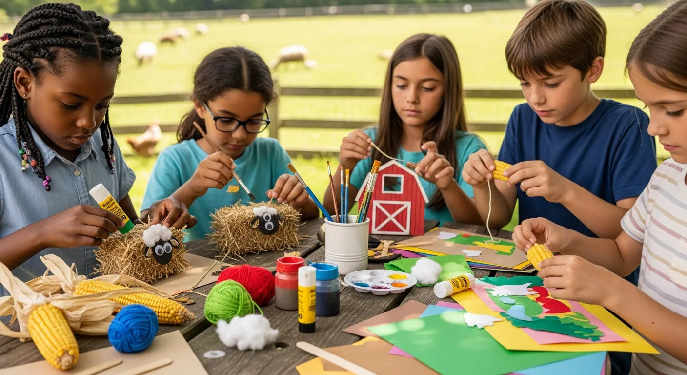 Best Farm Crafts for Kids: Hands-On Learning! | I'm the Chef Too