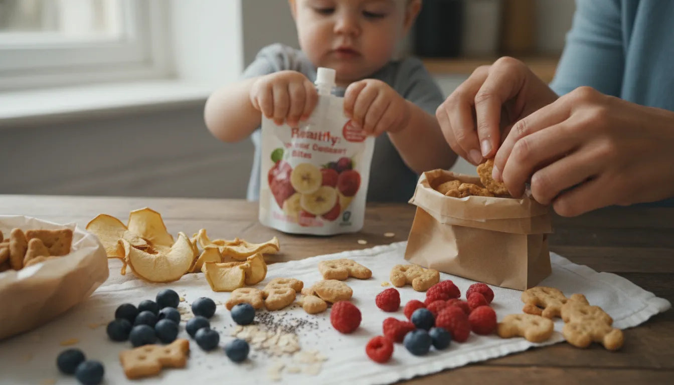 Best Healthy Shelf Stable Toddler Snacks for Busy Days | I'm the Chef Too