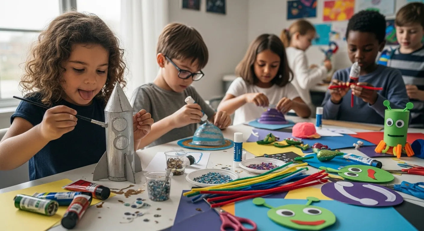 Blast Off: Engaging Astronaut Crafts for Kids | I'm the Chef Too