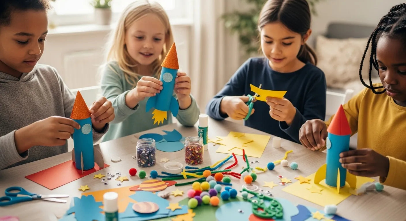 Blast Off: Fun Astronaut Craft for Kids | I'm the Chef Too