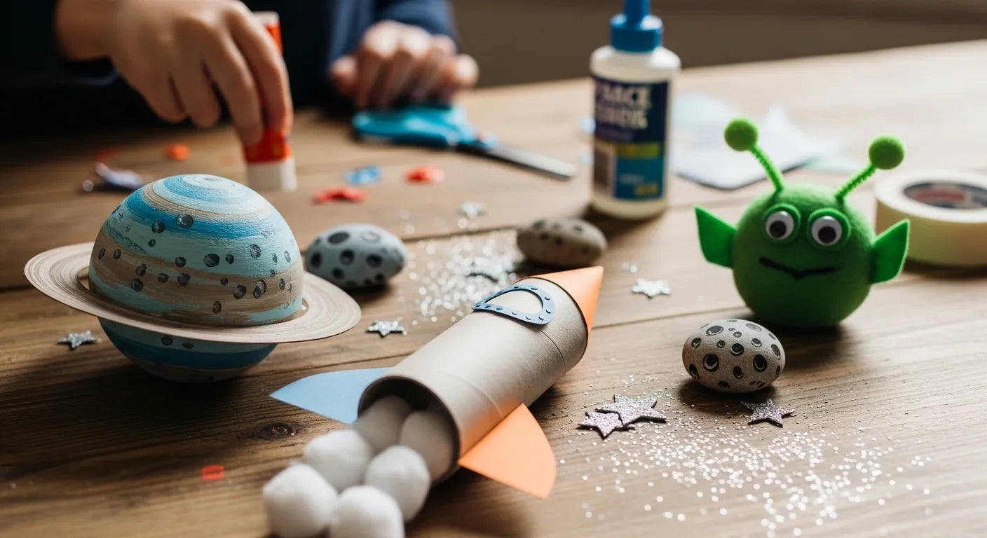 Blast Off! Fun Space Craft Ideas for Kids | I'm the Chef Too