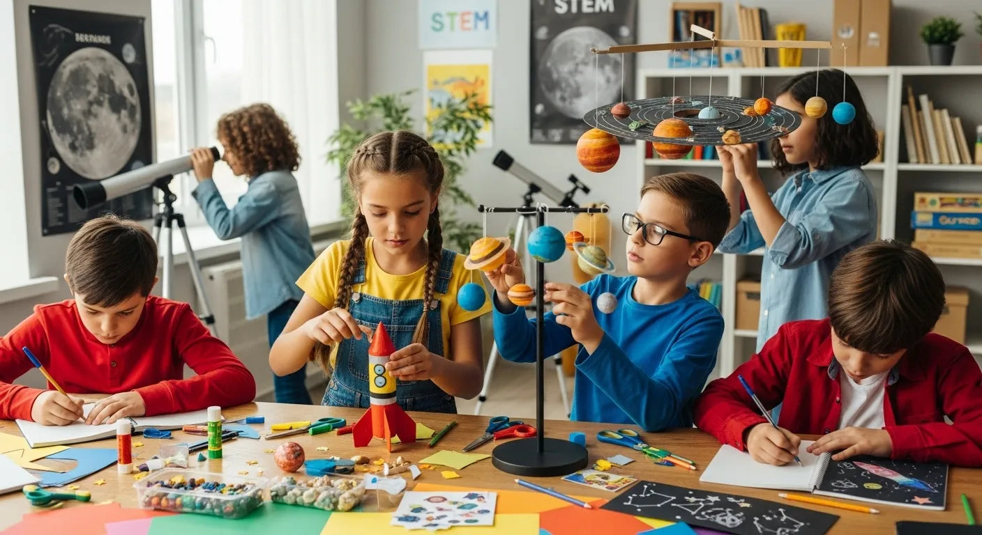 Blast Off Learning: Engaging Solar System STEM Projects for Curious ...
