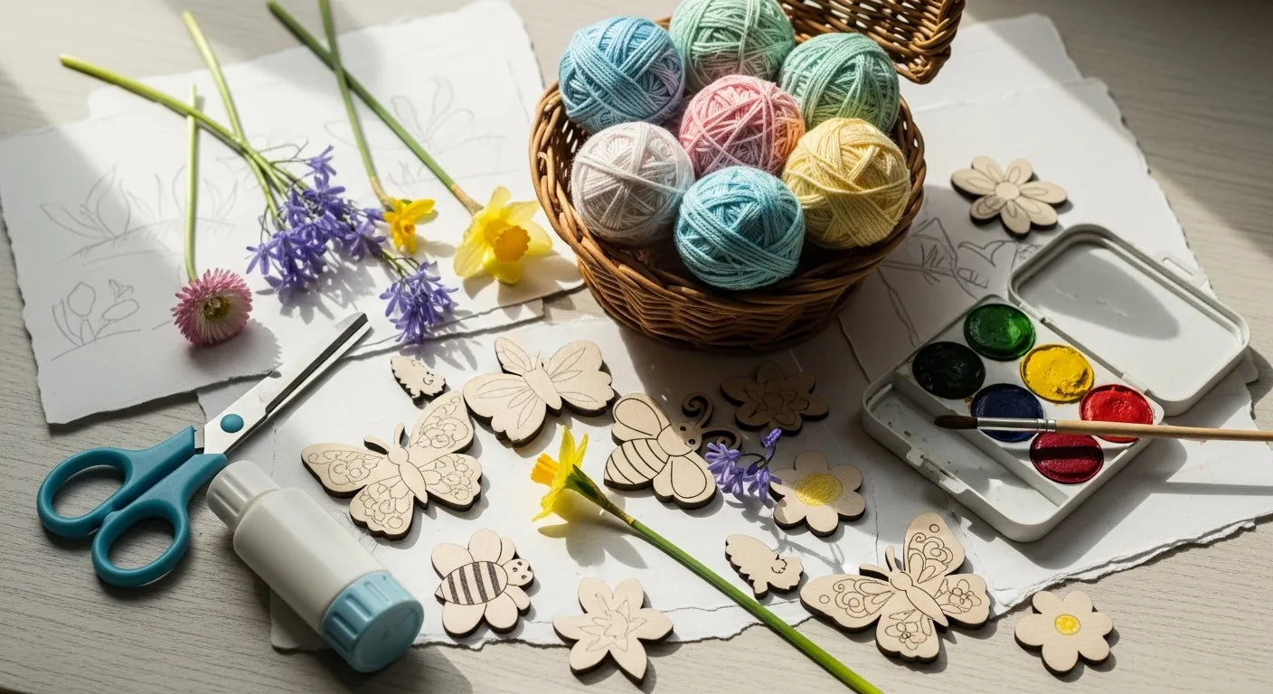 Blooming Delights: DIY Spring Crafts for Kids | I'm the Chef Too