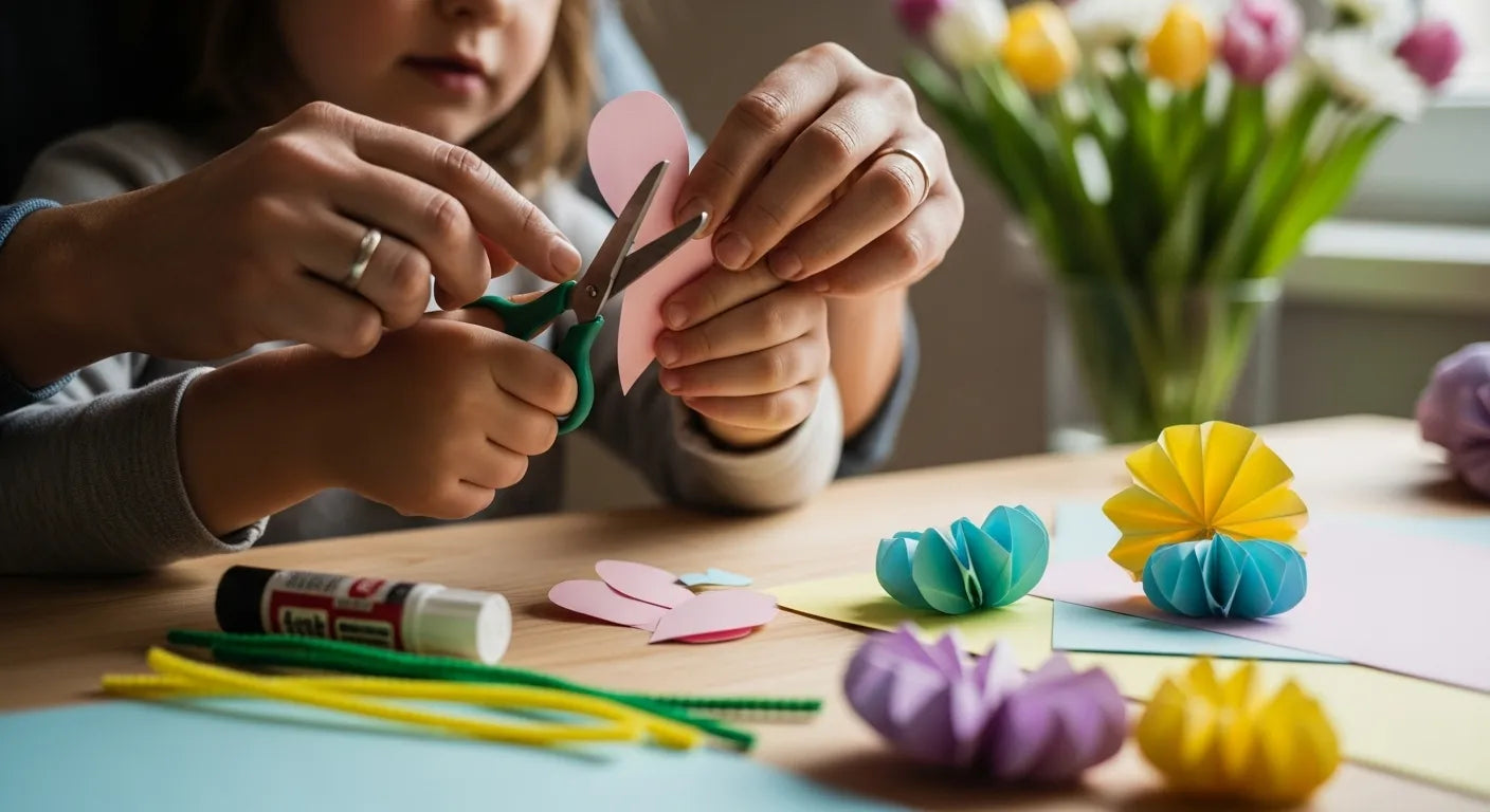Blooming Joy: Mother's Day Flower Craft for Kids | I'm the Chef Too
