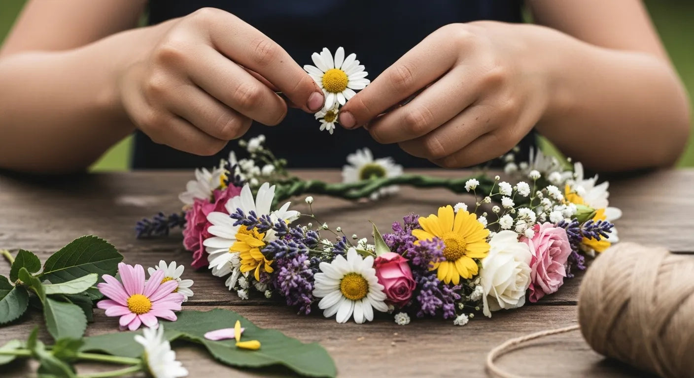 Blossom with Fun: The Ultimate Flower Crown Craft for Kids | I'm the ...