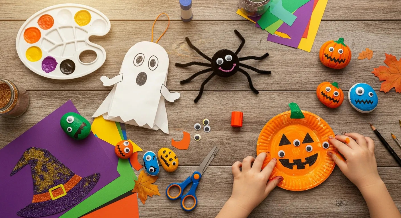 Spooky Fun: Halloween Arts & Crafts for Kids | I'm the Chef Too