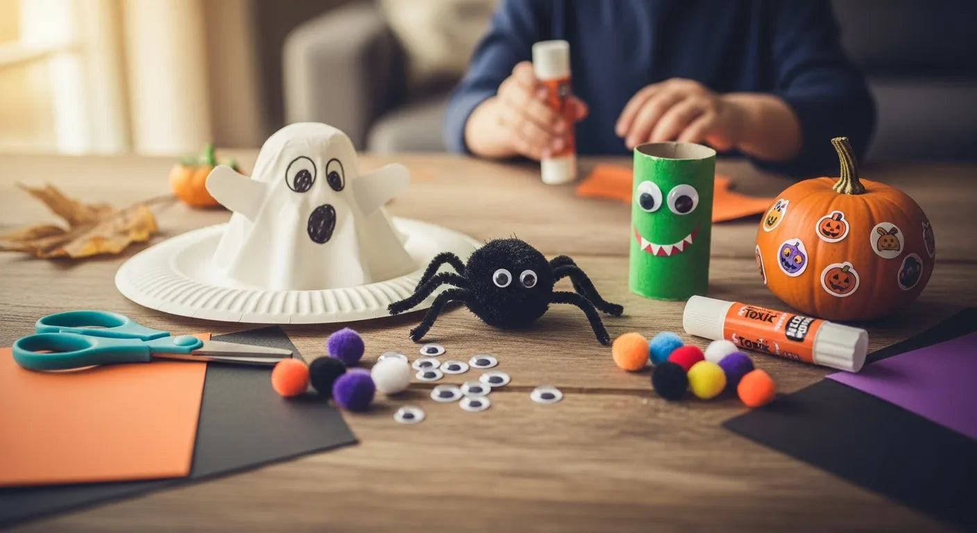 Boo-tiful Fun: Easy Kid Halloween Crafts | I'm the Chef Too