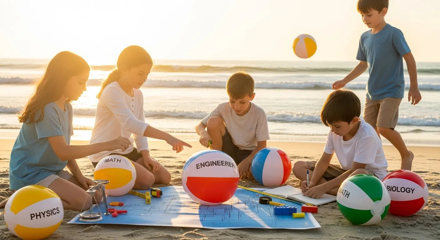Bounce into Learning: Your Ultimate Beach Ball STEM Challenge Guide | I ...