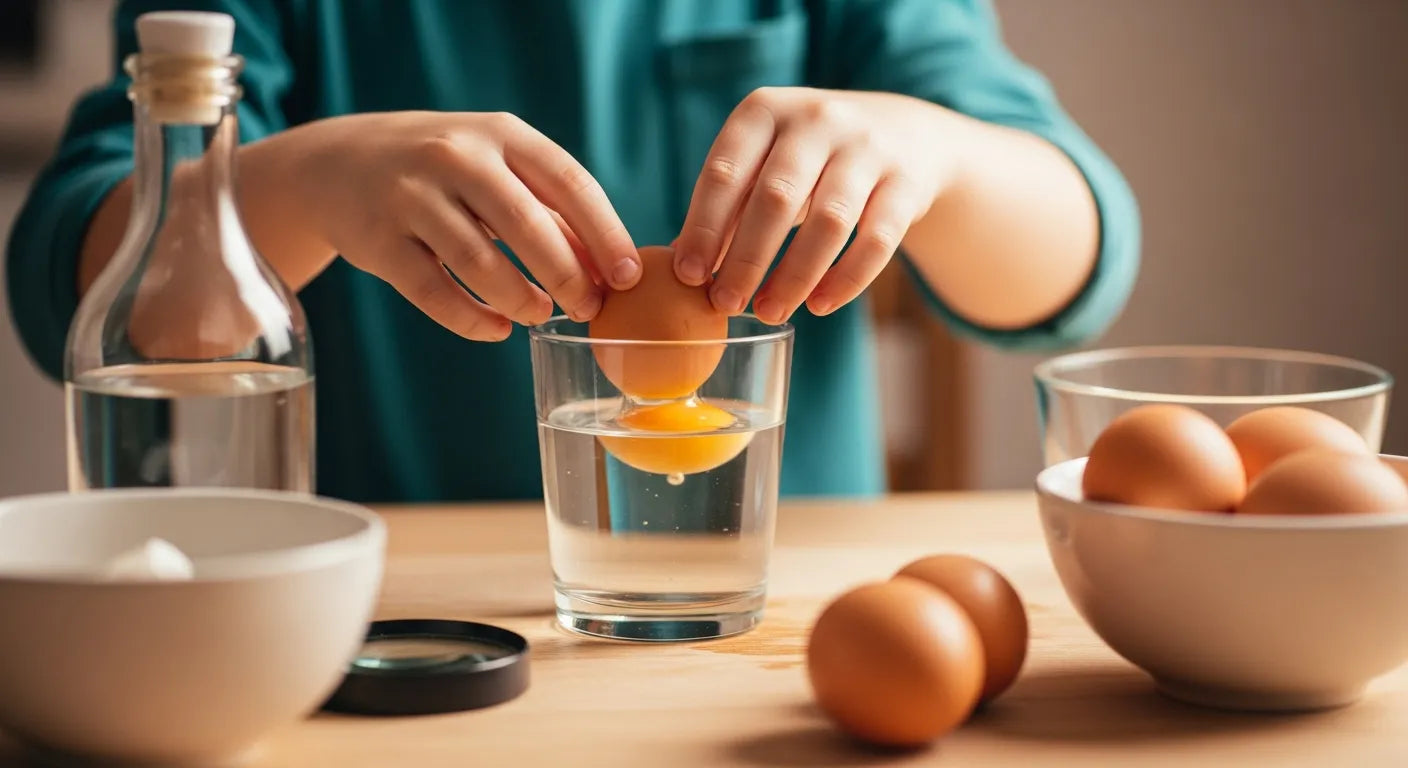 Bouncy Egg Science: The Egg in Vinegar Experiment for Kids | I'm the ...