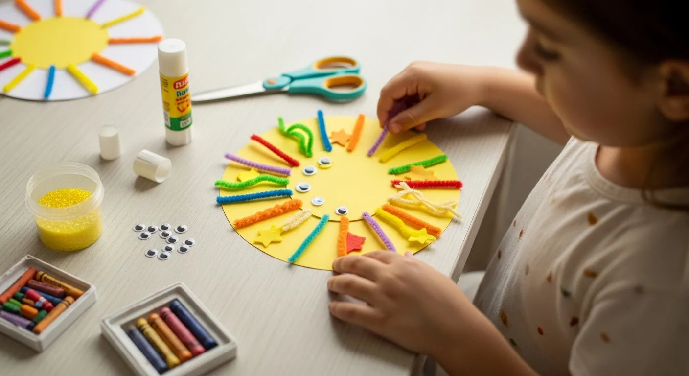 Bright Ideas: Fun Sun Craft for Kids to Spark Creativity | I'm the Chef Too