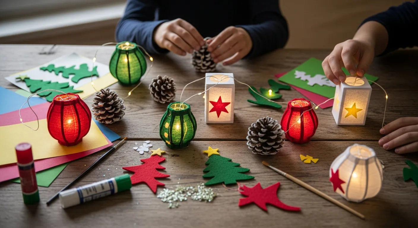 Brilliant Christmas Light Crafts for Kids | I'm the Chef Too