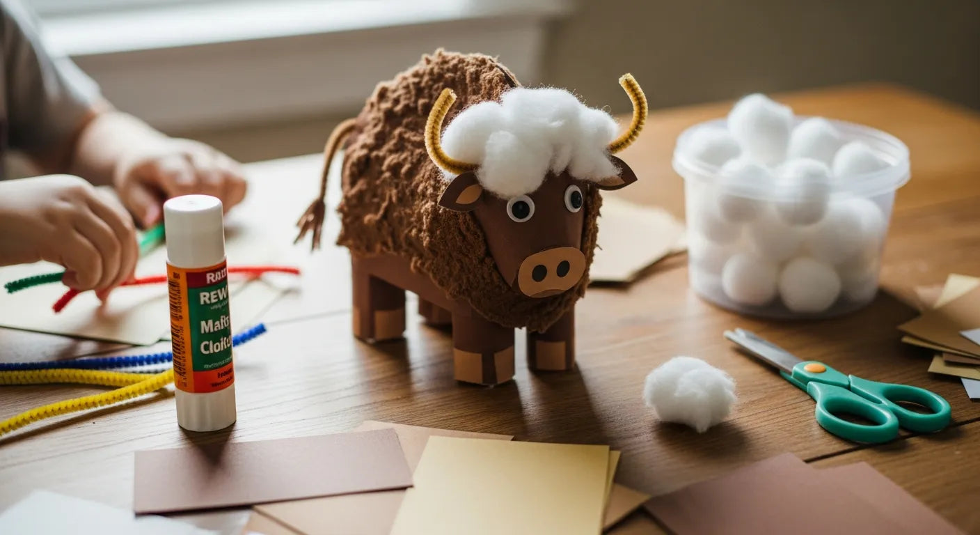 Buffalo Craft for Kids: Creative & Educational Fun | I'm the Chef Too