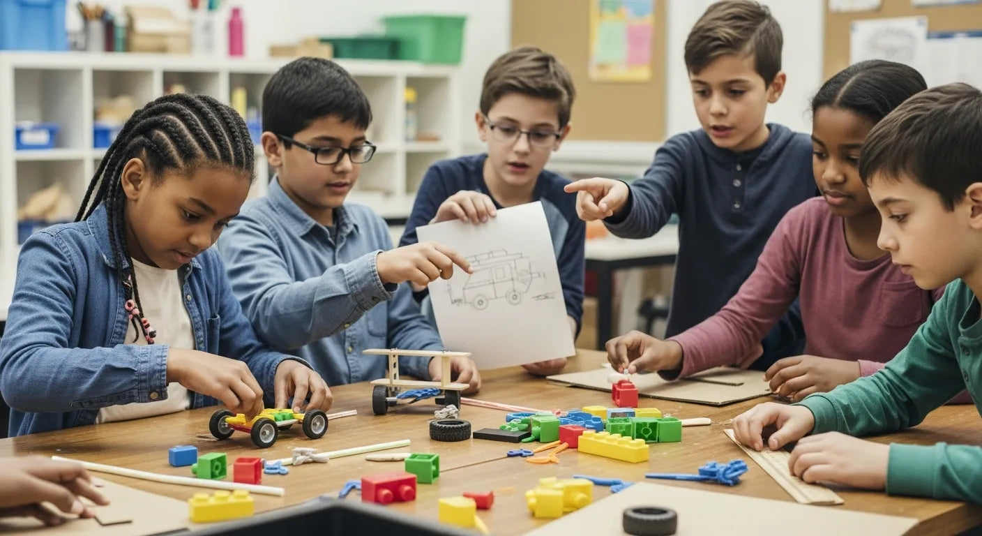 Build a Car STEM Challenge: Hands-On Fun & Learning | I'm the Chef Too