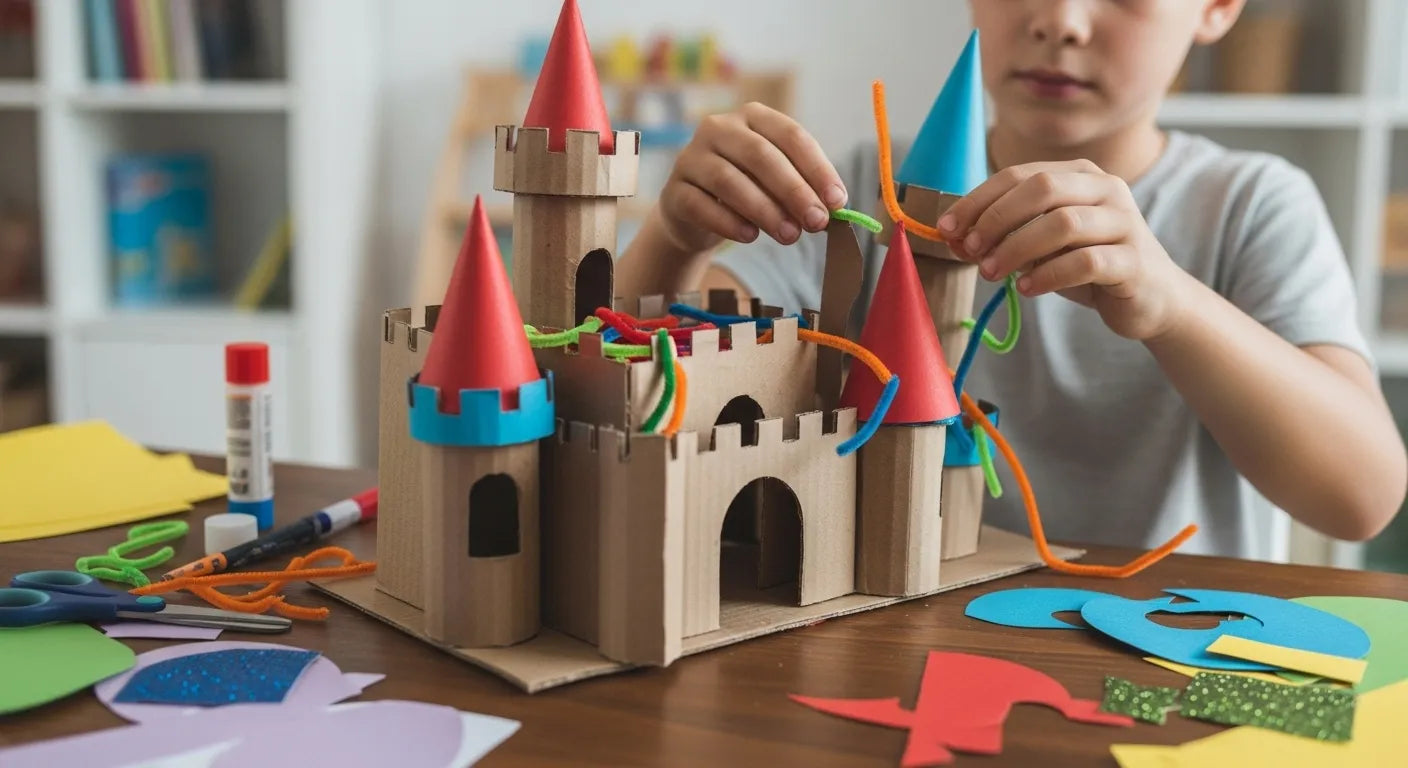 Build a Kingdom of Imagination: Engaging Castle Crafts for Kids | I'm ...