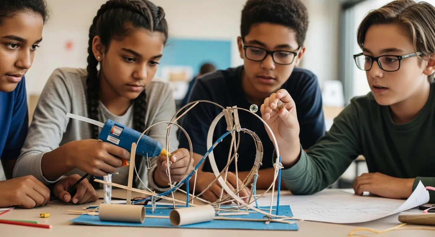 Build a Thrilling Roller Coaster STEM Project | I'm the Chef Too