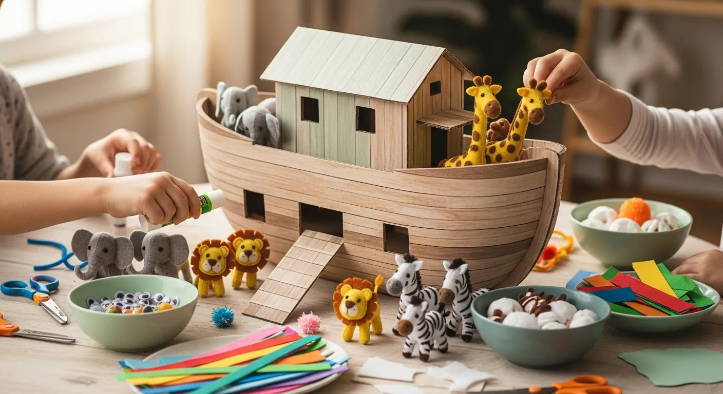 Build an Ark of Fun: Engaging Noah's Ark Craft Ideas for Kids | I'm the ...
