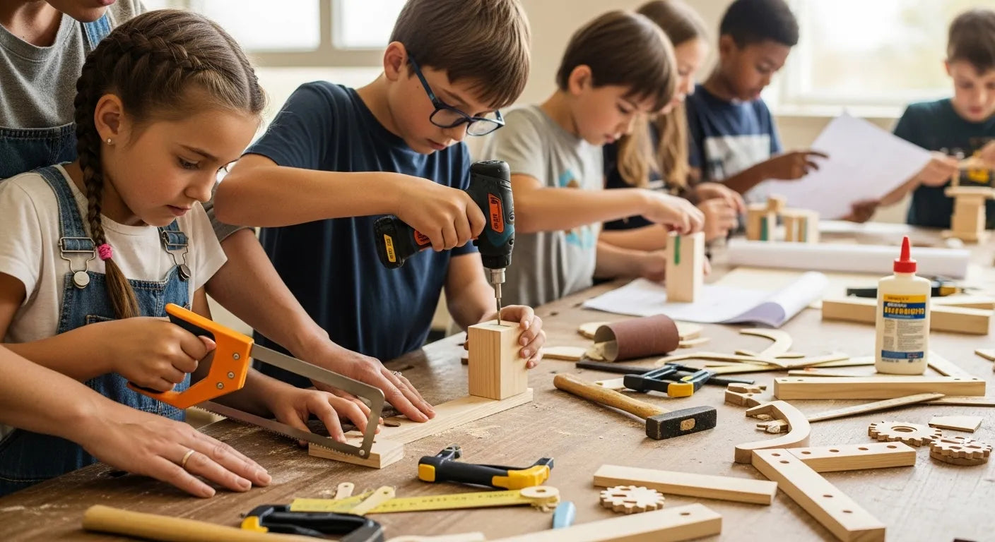 Build & Learn: Essential STEM Wood Projects for Kids | I'm the Chef Too