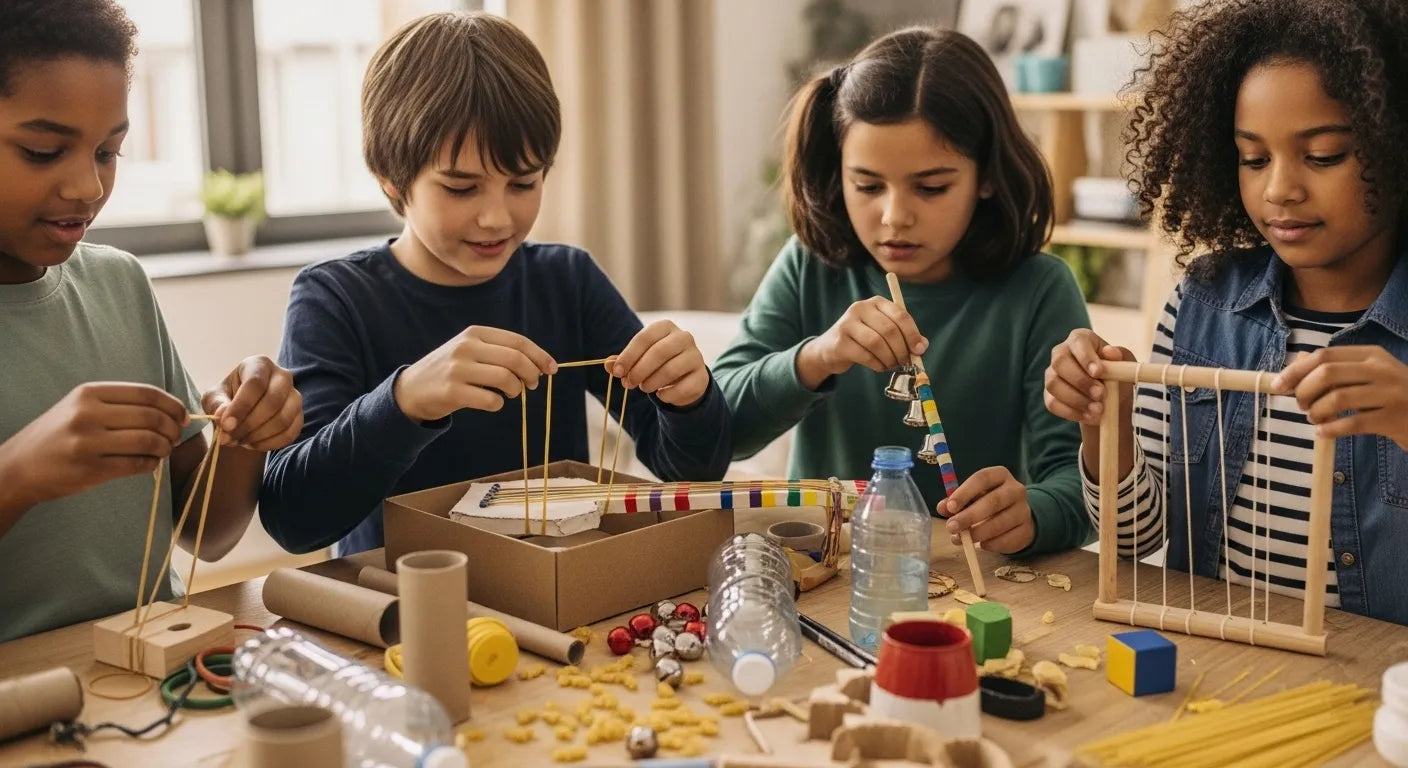 Build & Play: Musical Instrument STEM Projects for Kids | I'm the Chef Too