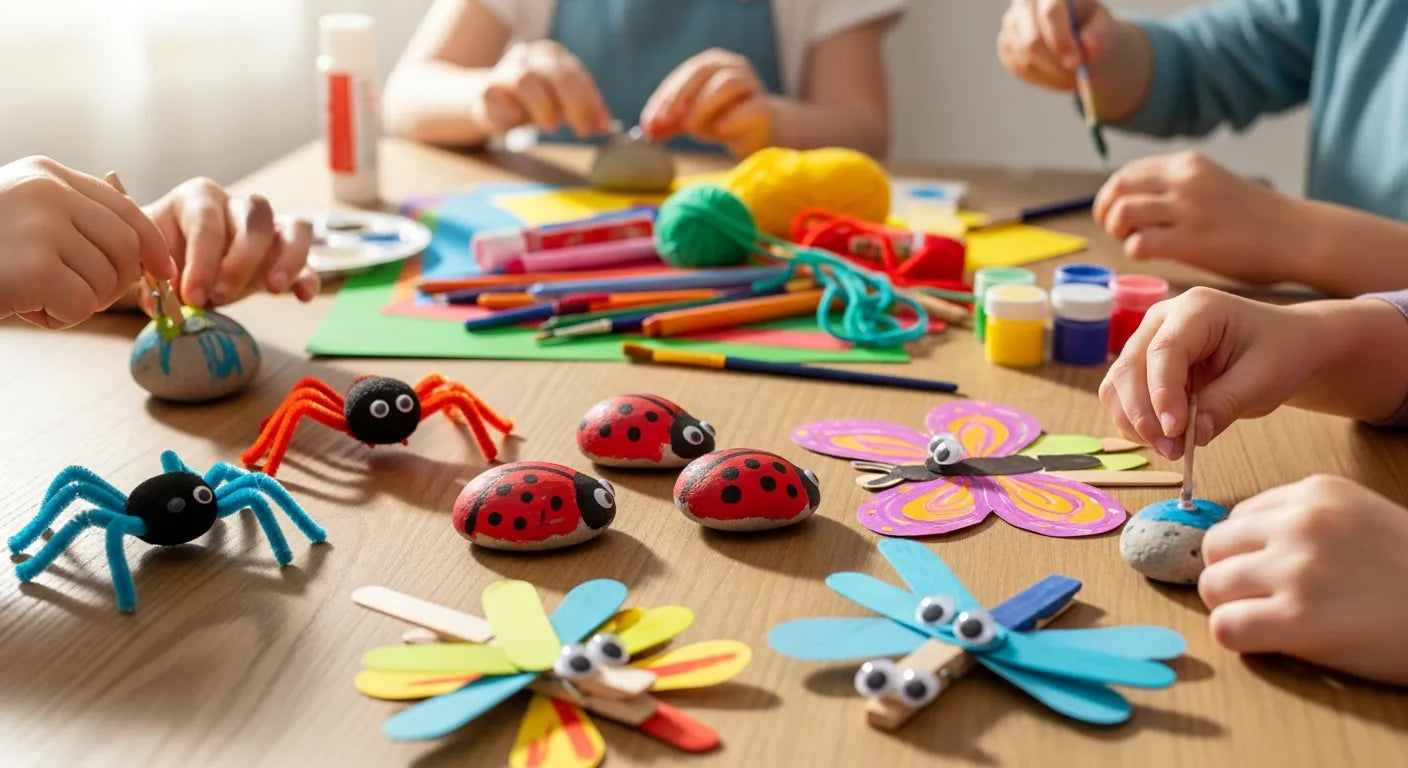 Buzzing with Creativity: Engaging Bug Crafts for Kids | I'm the Chef Too