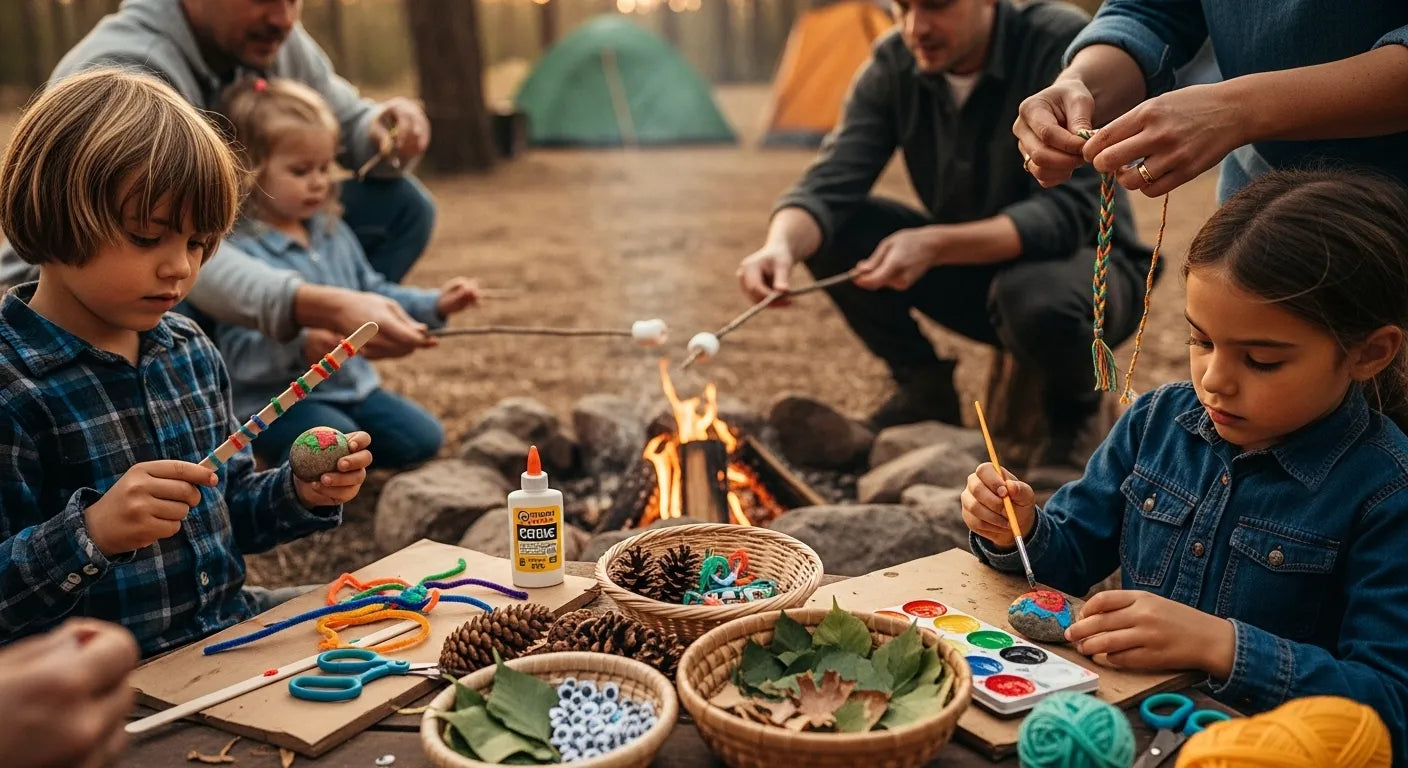 Campfire Crafts for Kids: Ignite Creativity & Family Fun | I'm the Chef Too