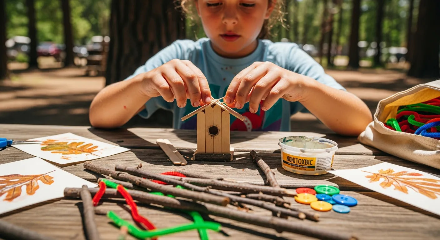 Camping Crafts for Kids: Creative Outdoor Adventures | I'm the Chef Too