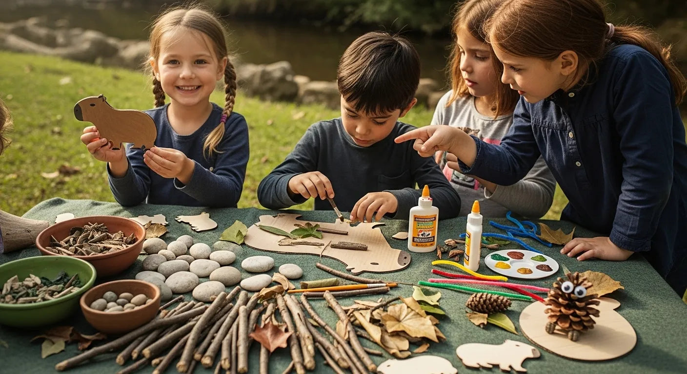 Capybara Crafts for Kids: Big Fun with Nature's Gentle Giants | I'm the ...