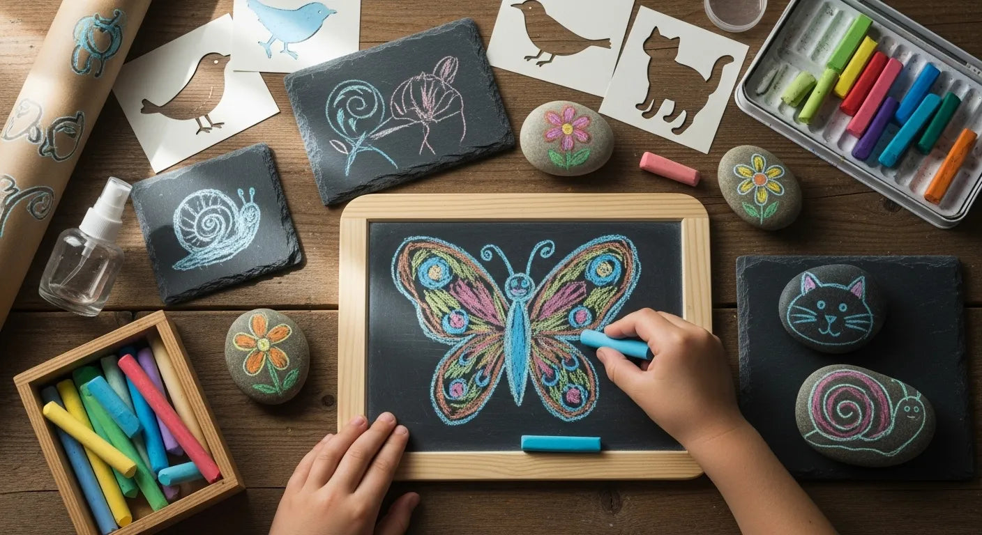 Chalk Crafts for Kids: Ignite Creativity & Learning | I'm the Chef Too