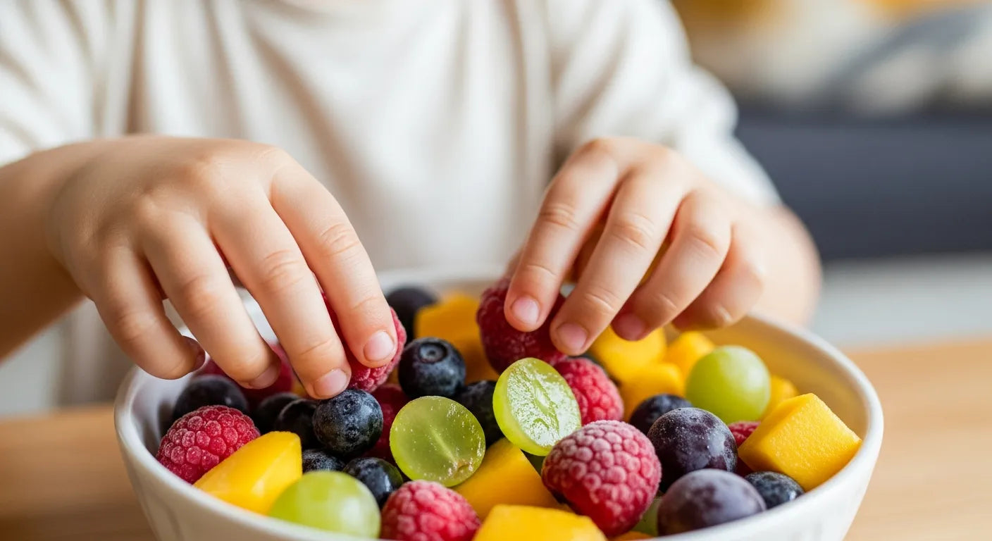 Chilly Delights: The Best Frozen Fruit Snacks for Kids | I'm the Chef Too