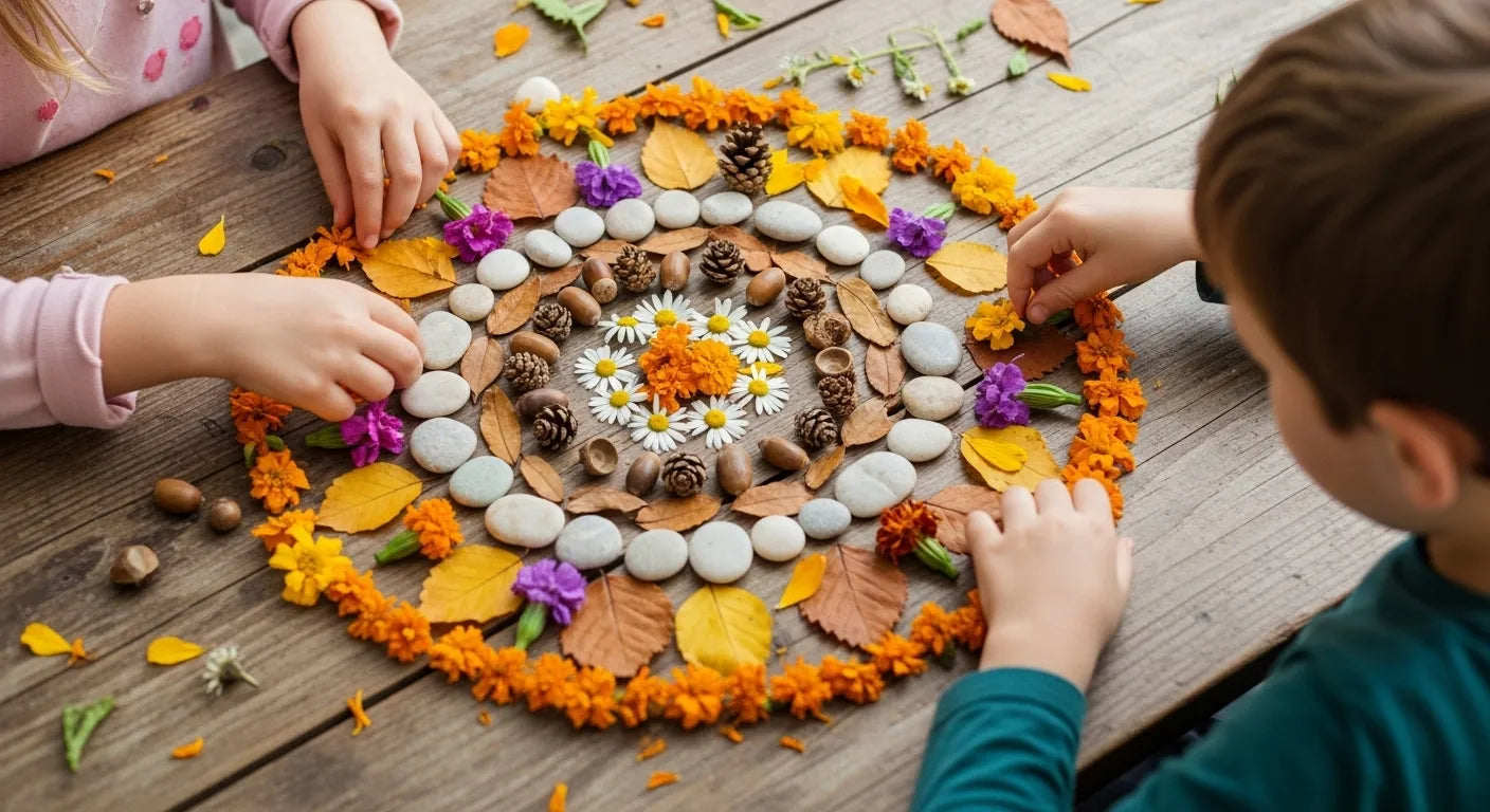 Circle of Wonder: Engaging Mandala Craft for Kids | I'm the Chef Too