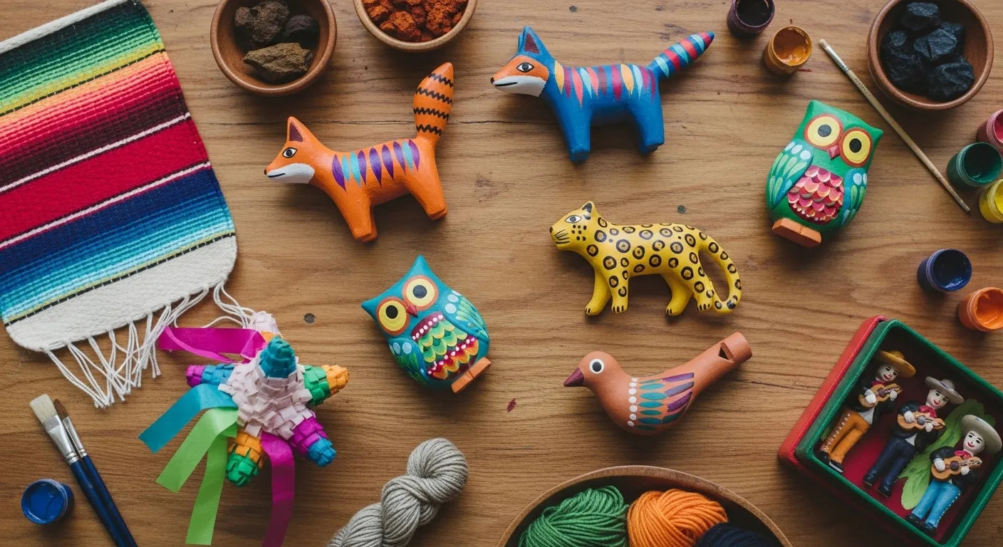 Colorful Creations: Engaging Mexican Crafts for Kids | I'm the Chef Too