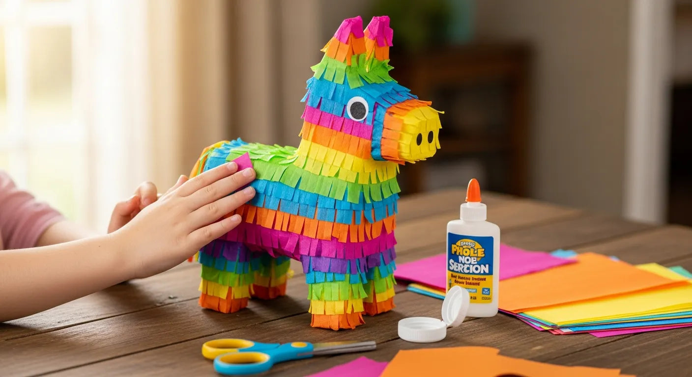 Colorful Pinata Craft for Kids: DIY Fun & Learning | I'm the Chef Too