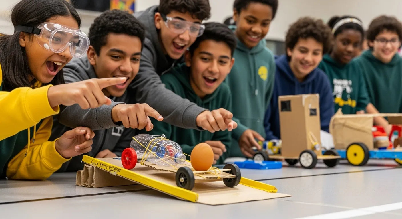 Conquer the STEM Egg Car Challenge: Build, Crash, and Learn! | I'm the ...