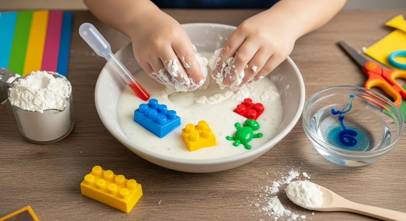 Cornstarch Kids Crafts: Sensory Play & STEM Learning | I'm the Chef Too